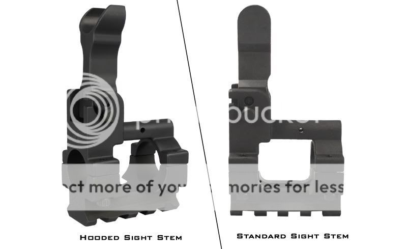 yhm flip up front sight/gas block > Optics, Mounts, and Sights > AR15.COM
