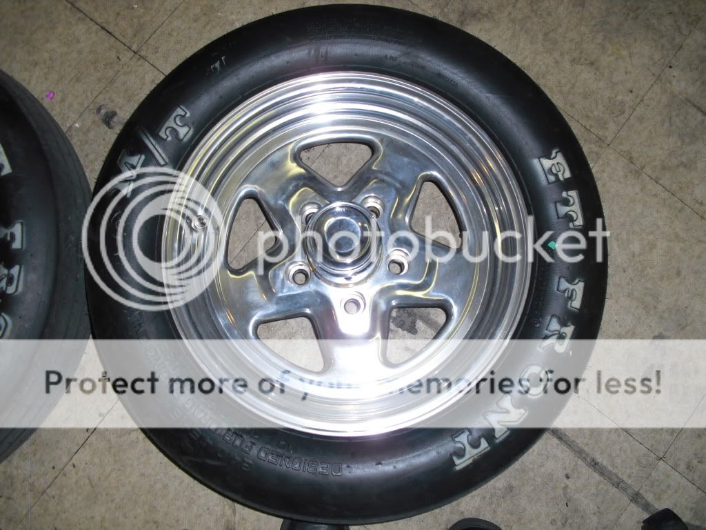 my front 15" skinny wheel & tire