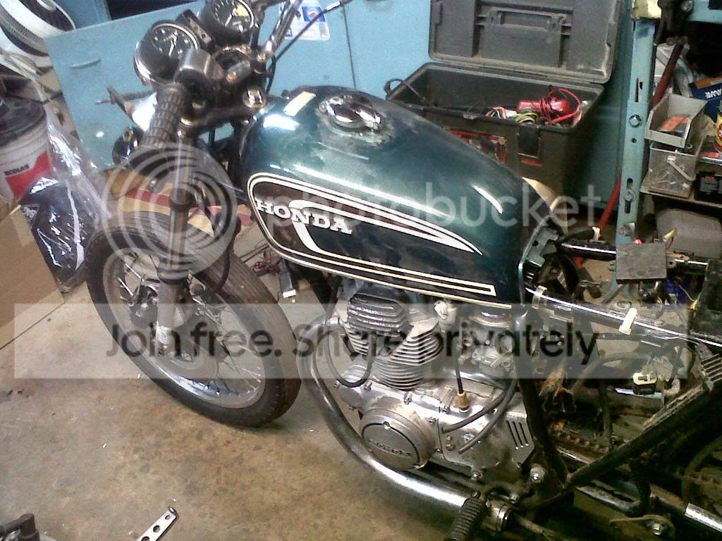 cb360 rebuild | Honda Twins