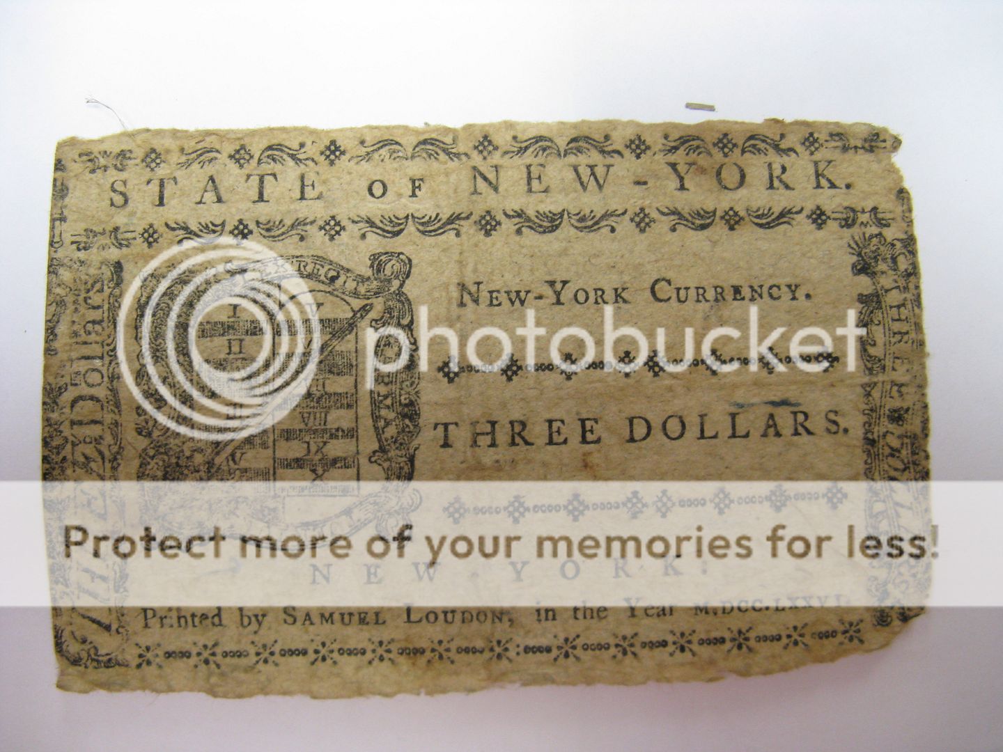 Aug 13 1776 $3 New York Continental Currency - Paper Money Forum